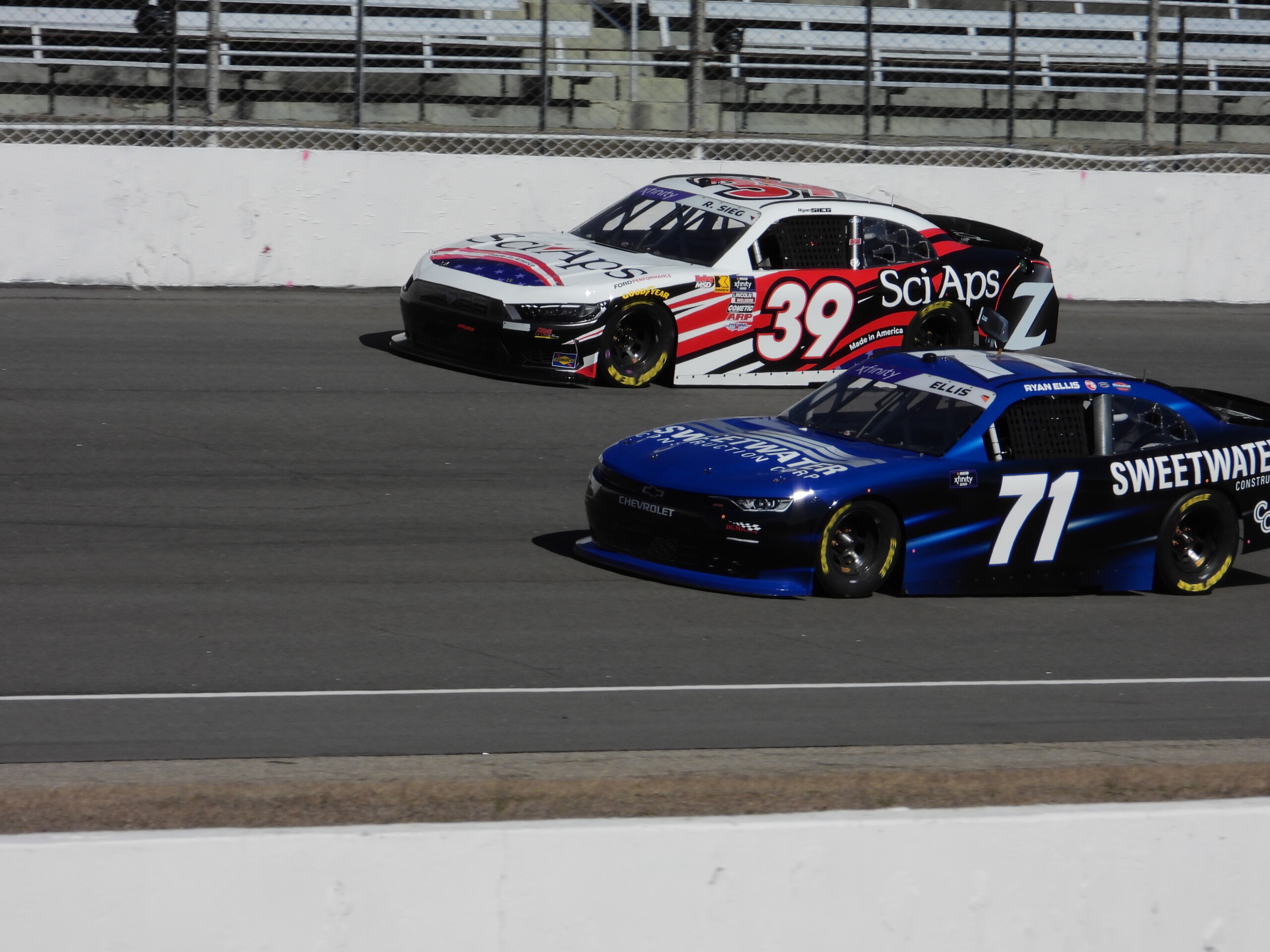 NASCAR truck and Xfinity Series at Rockingham Speedway - Bahakel Sports