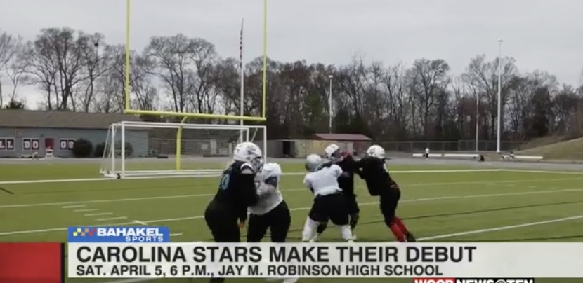 The Carolina Stars looking to make history on the gridiron - Bahakel Sports